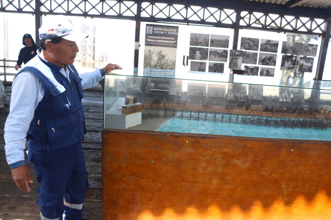 El muelle de Pimentel: Una obra artística en miniatura que admiran ...